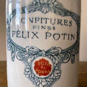XL Felix Potin Confiture Pot - Etsy