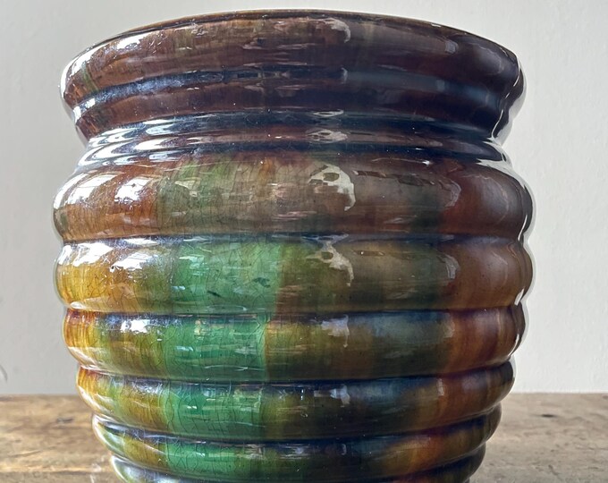 Mccoy Pottery Beehive Jardiniere - Etsy