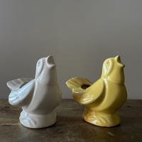 Vintage MCM Pottery Bird Planter - 1940's - Etsy