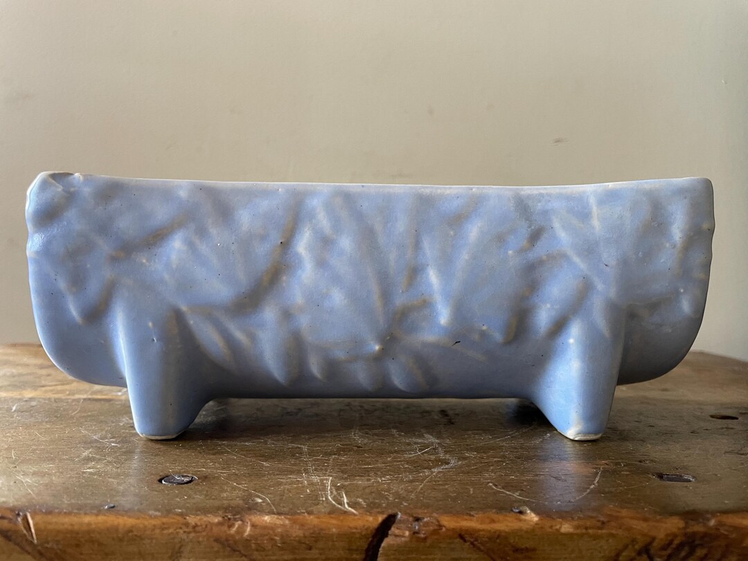 Mccoy Butterfly Planter Blue - Etsy