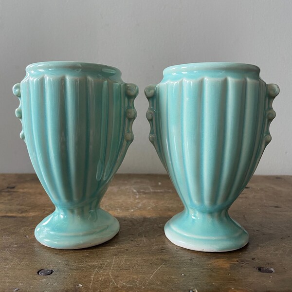 Turquoise Vase - Etsy