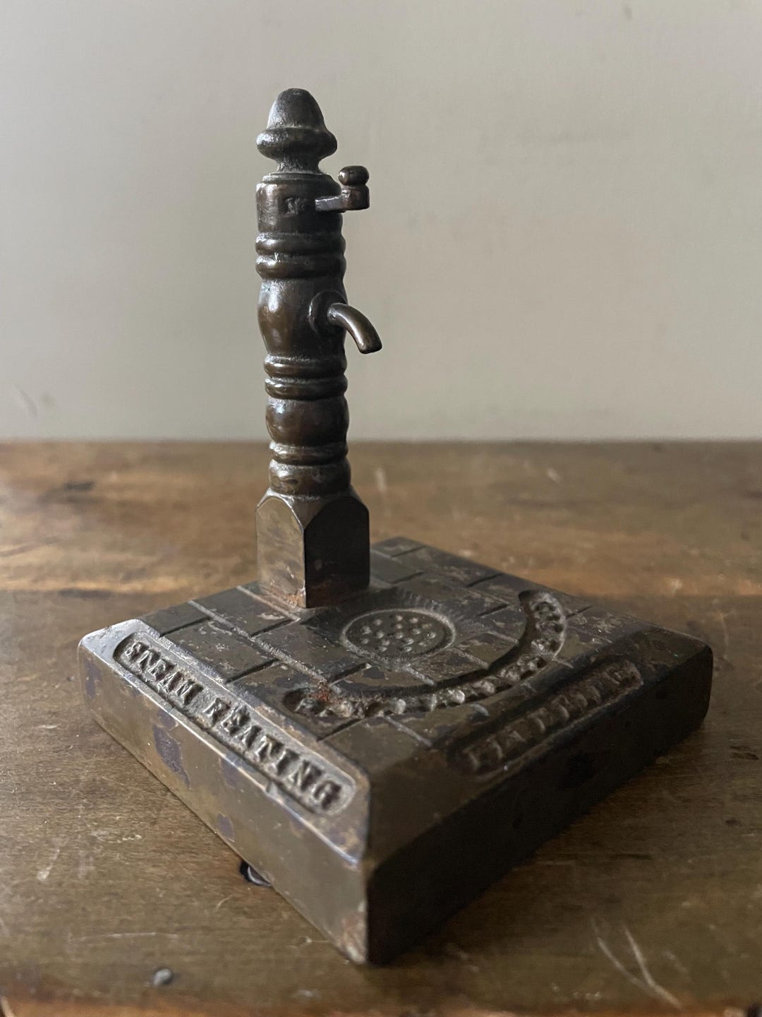 Victorian Era Advertising Paperweight Plumbing - Etsy