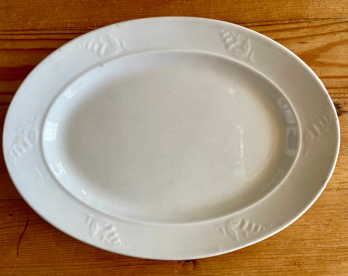 Antique Ironstone Platter Lily of the Valley J & J Edwards - Etsy