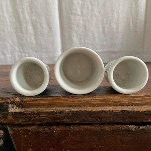 Antique French Ointment Pots - Etsy