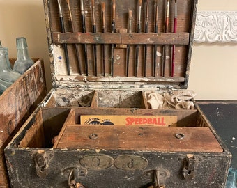 Antique Artist Box | Etsy
