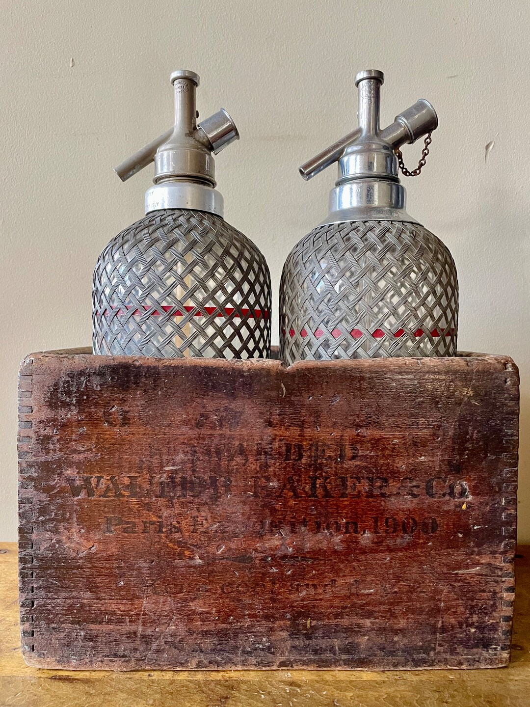 Antique Walter Baker & Co Chocolate Wood Crate Box - Etsy