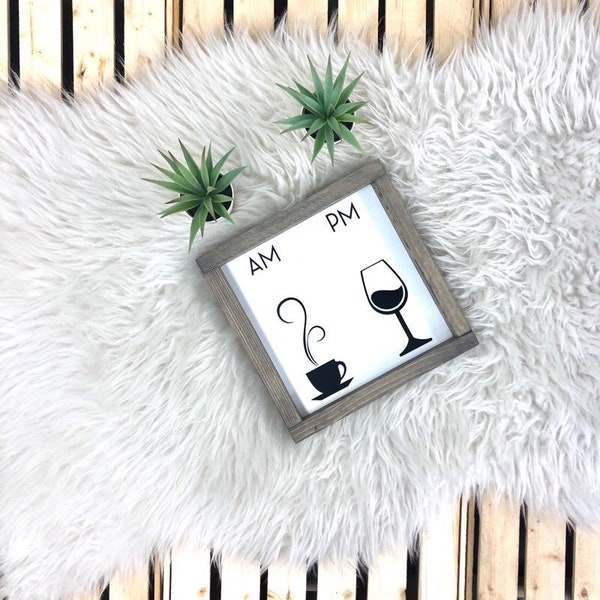 Am Pm Sign - Etsy