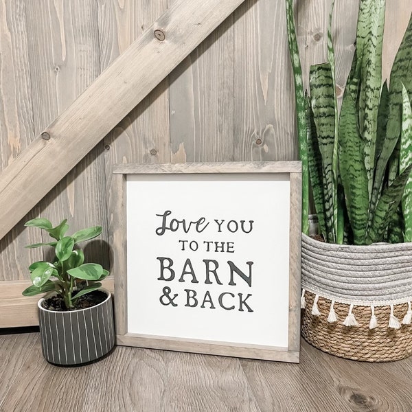 Barn Wood Sign - Etsy Canada