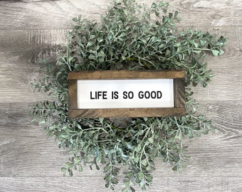 Life is Good Sign | Etsy
