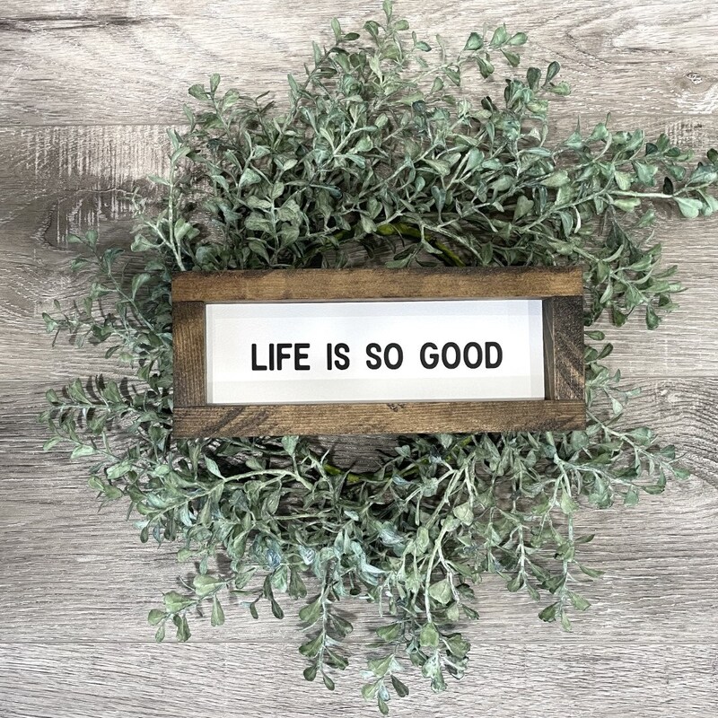 Life Quote Sign - Etsy
