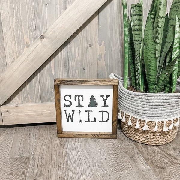 Rustic Nursery Sign - Etsy