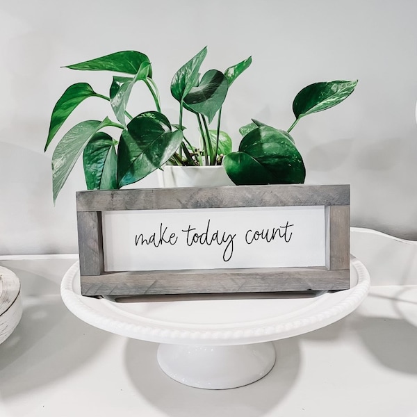 Make Today Count - Etsy