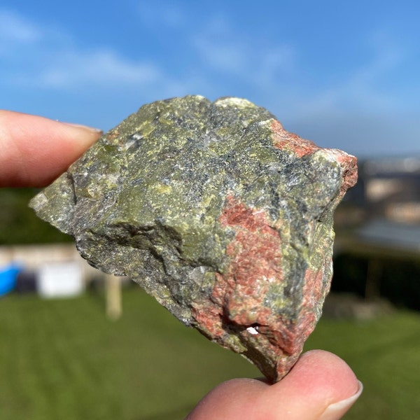 Raw Unakite - Etsy