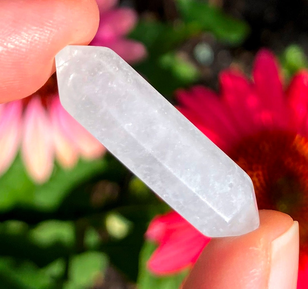 Clarity Crystal Gift Christmas Stone Point, Clear Quartz Wand Double ...