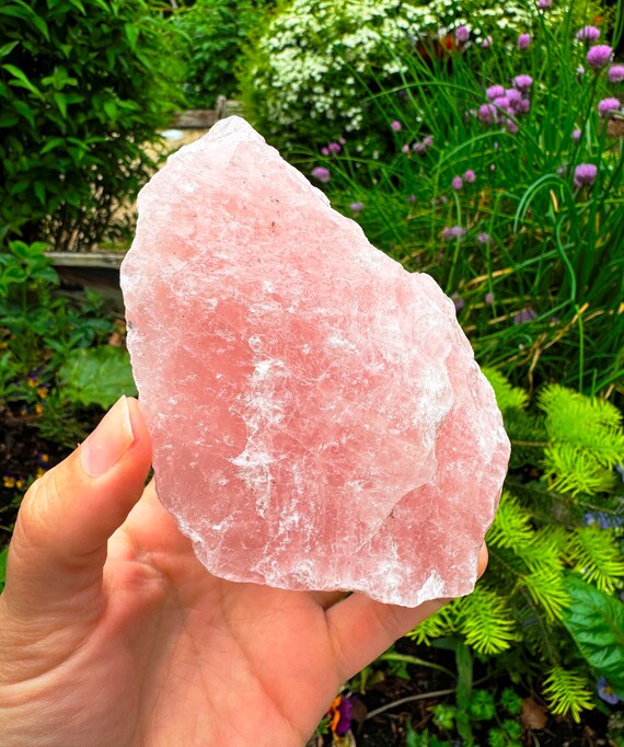 Raw Rose Quartz Pink Quartz Chunk Rough Rose Quartz Healing Rose Quartz Pink Natural Crystal Quartz Fairy Stone Energy Rose Quartz UK Etsy Canada
