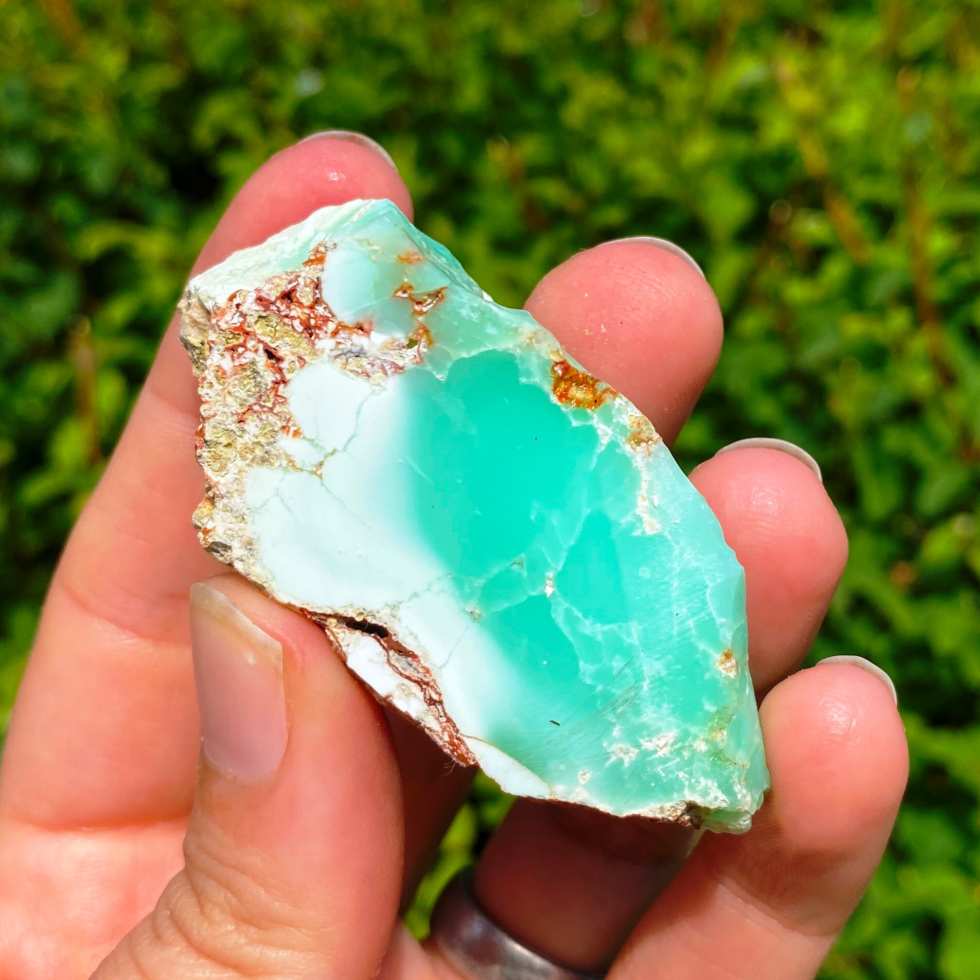 Rough Green Opal