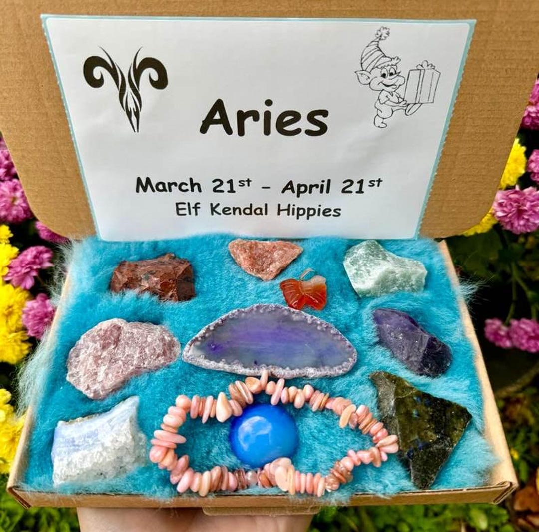 Aries Crystal Box Agate Slice Crystal Jewellery Raw Fluorite Gemstones ...
