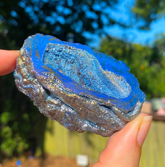 Geode Rock Blue