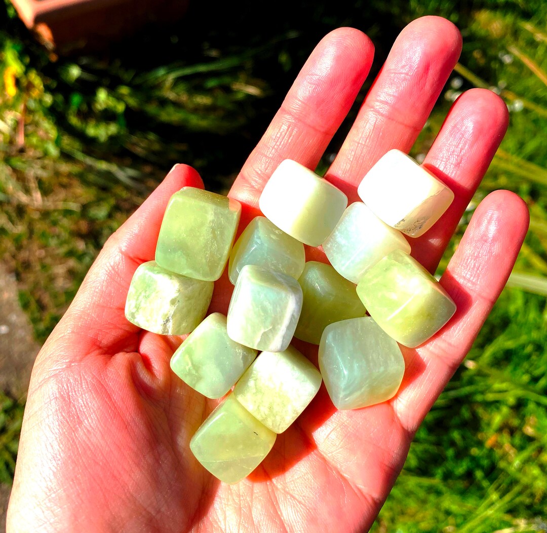 Tumbled Jade Stone, Tumblestone Jade, Jade Stone Tumbles, Tumble Stones ...