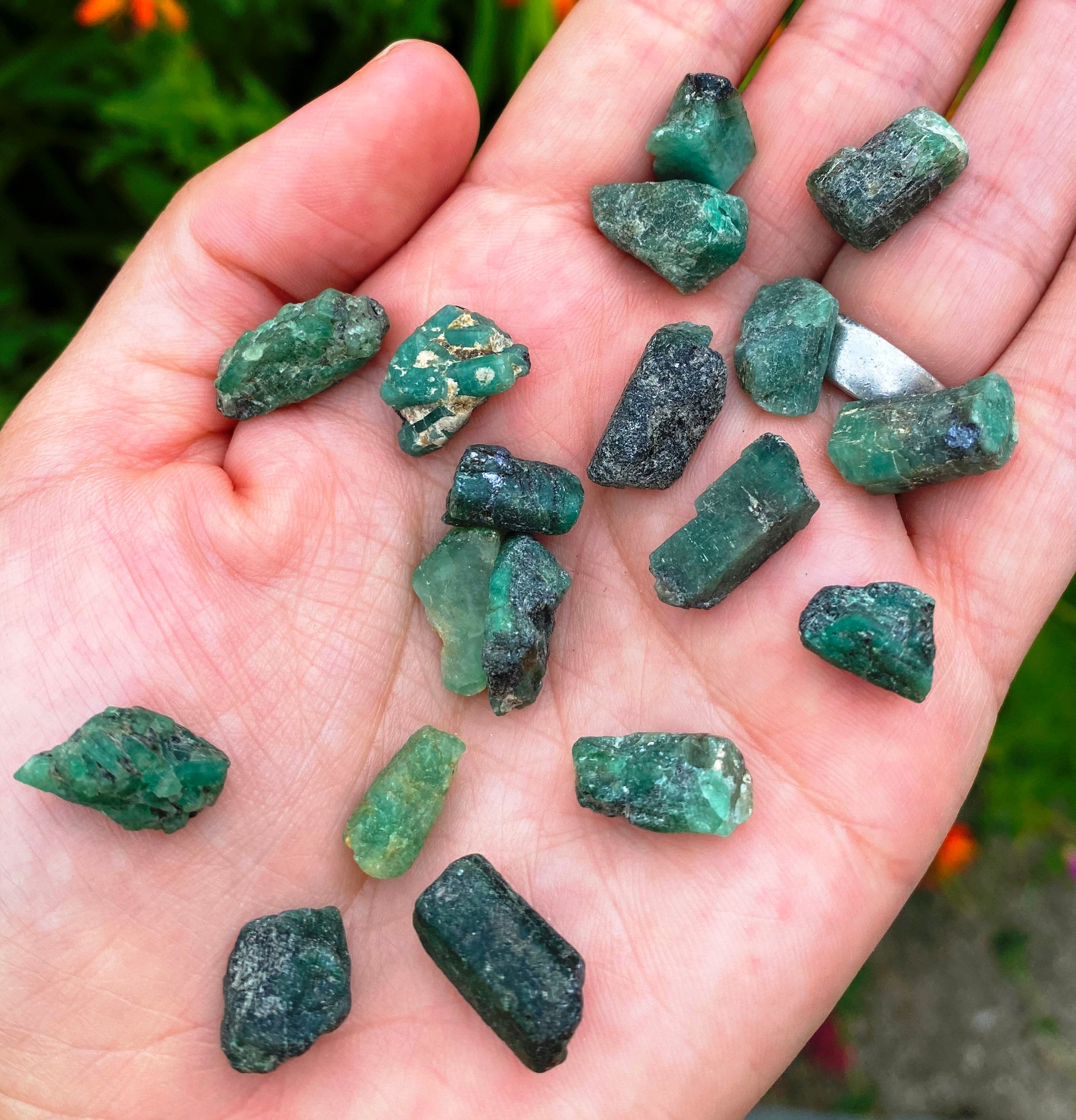 Raw Emerald Stone