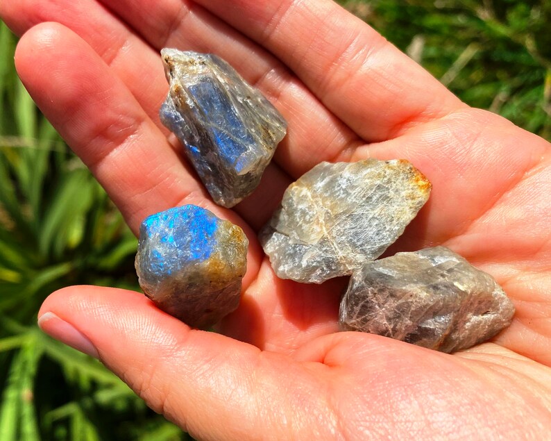 Raw Labradorite Raw Natural Labradorite Real Labradorite | Etsy