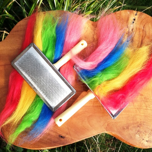 Hand Carders Hand Carder Wool Comb Carding Combs Fleece - Etsy