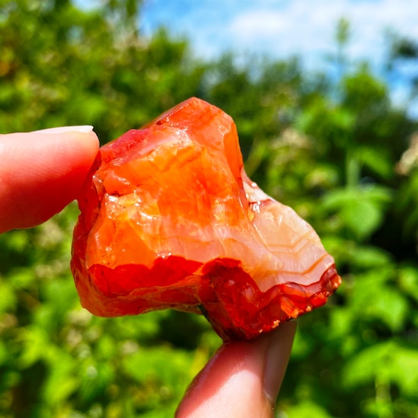 Raw Carnelian - Etsy