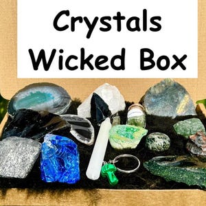 Enchanted Forest Box Crystals Letterbox Treat Christmas Gems Gift ...