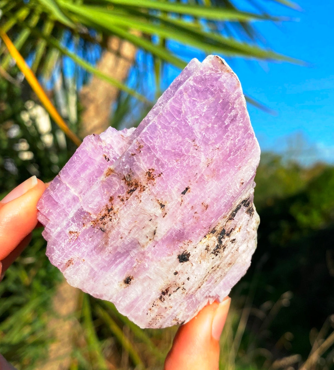 Kunzite Raw Uk, Kunzite Crystals Rare, Rough Kunzite Pink, Rough ...