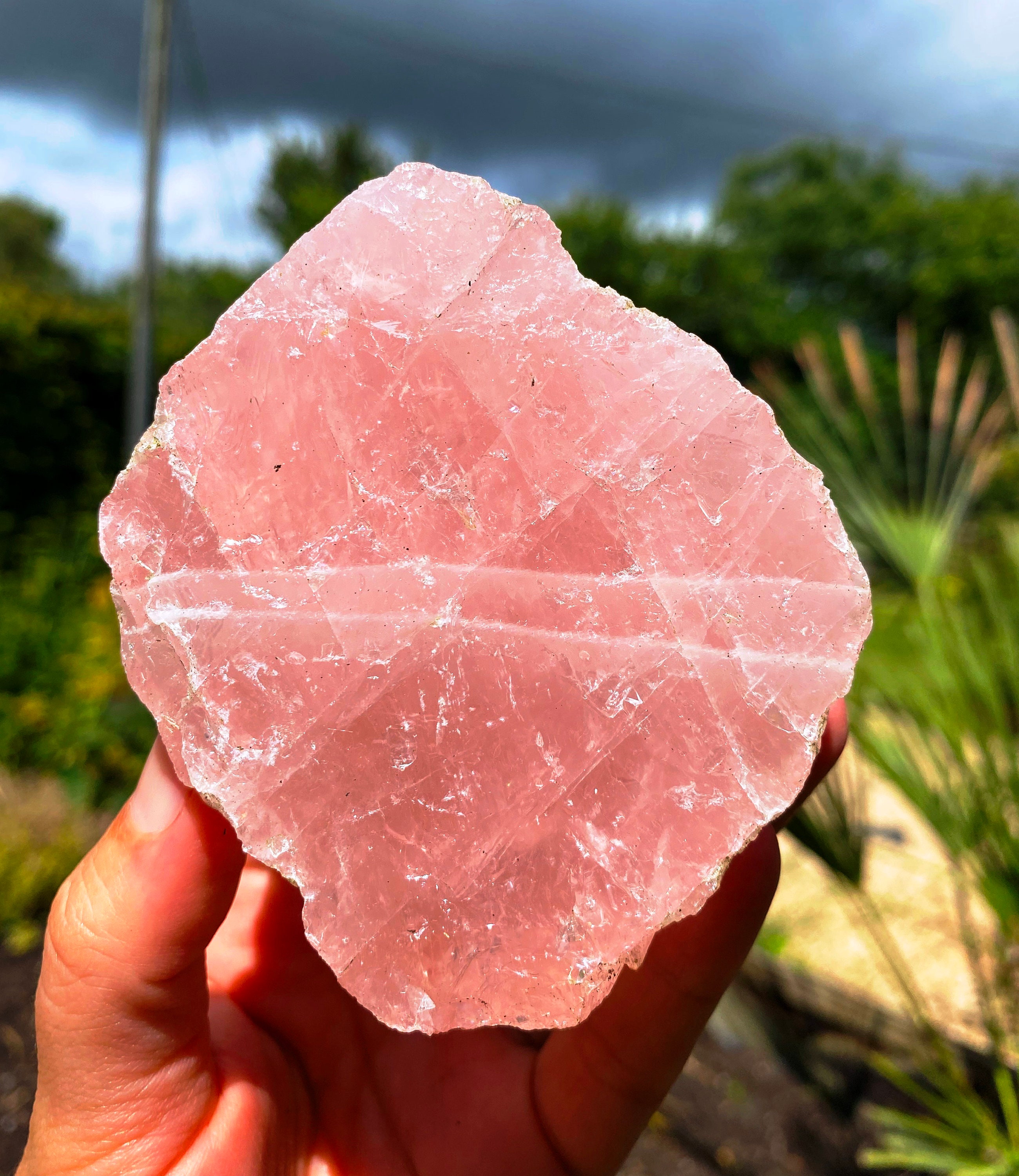 Love Stone Quartz Pink Quartz Raw Rough Crystal Pink Raw - Etsy UK