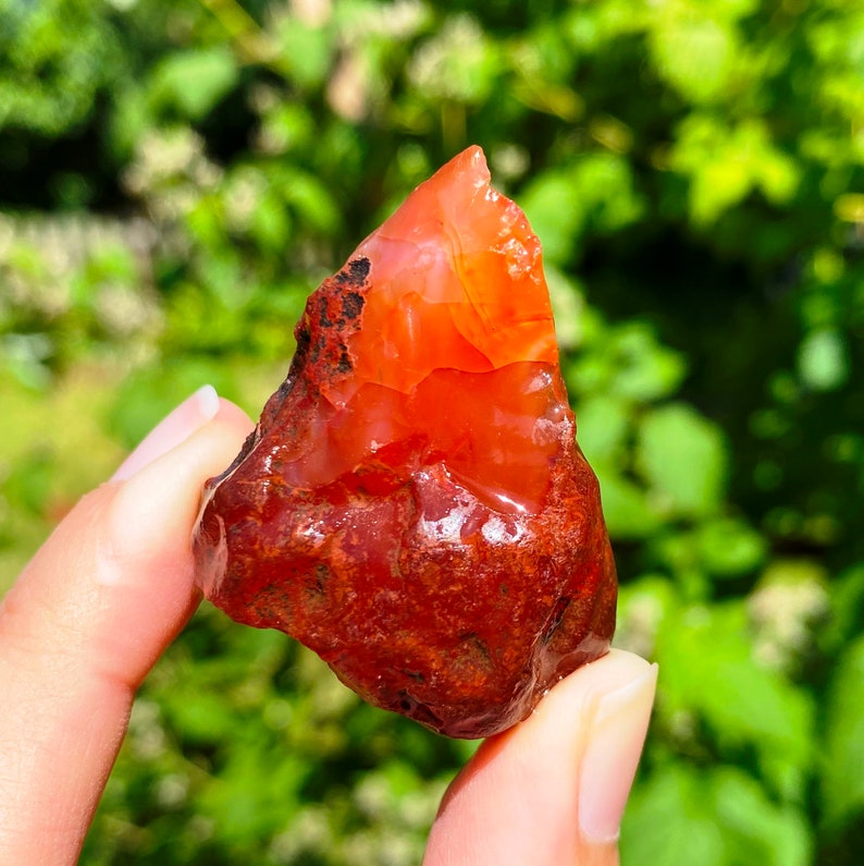 Halloween Carnelian Raw Carnelian Raw Crystal Orange Natural - Etsy