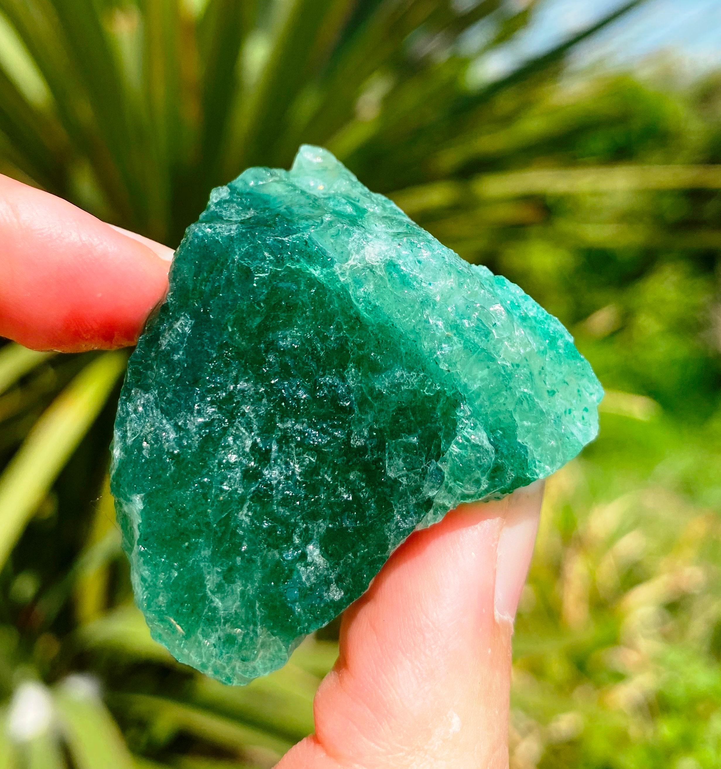 Rough Green Quartz