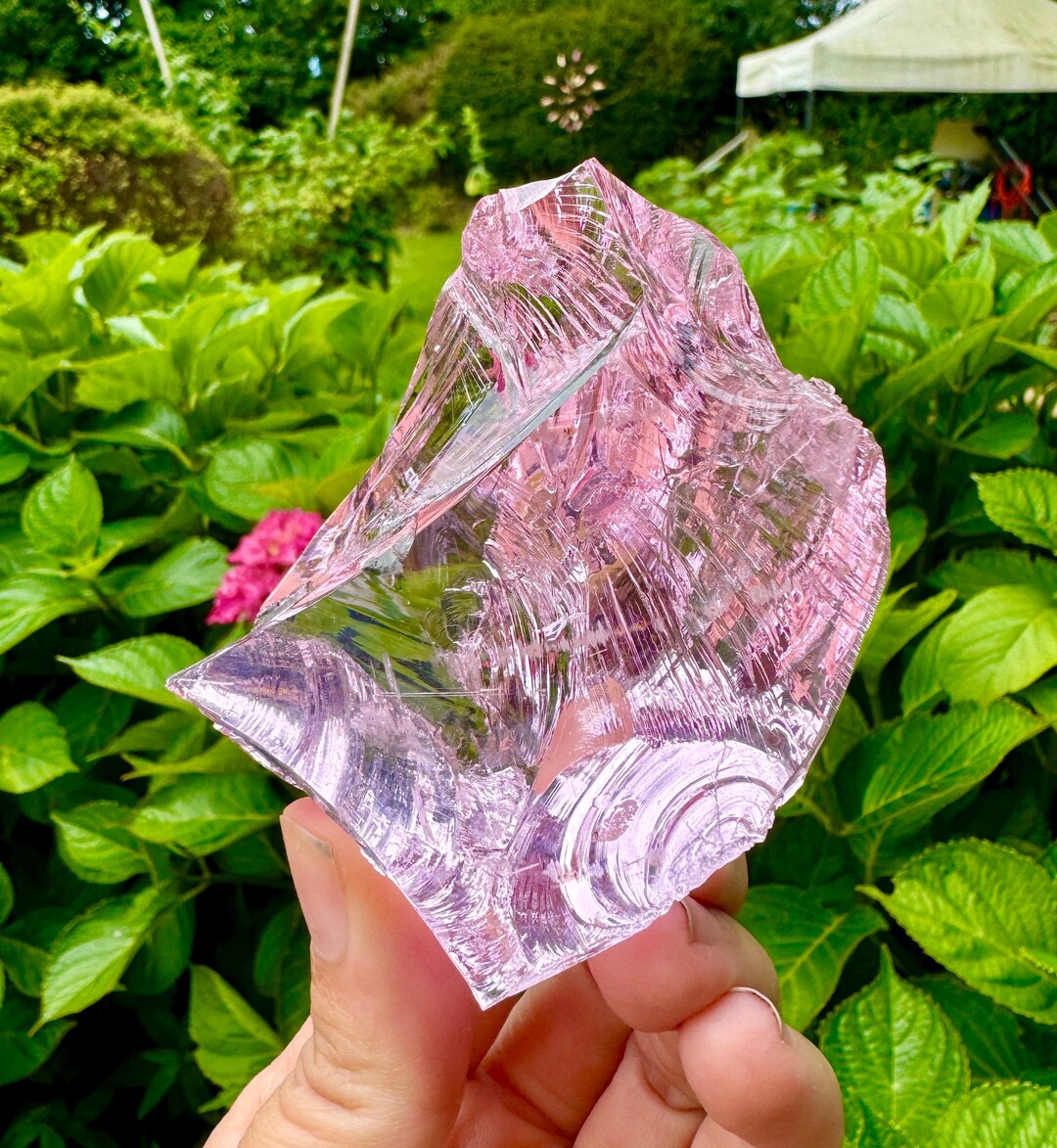 Pink Andara Crystals, Pink Andaran Stone, Raw Pink Andara, Rough Andara ...