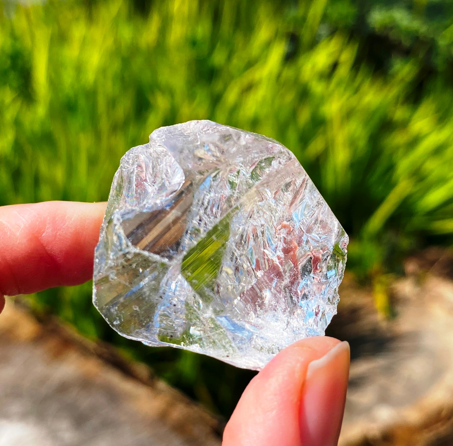 Raw crystal quartz chunk rough clear quartz healing raw | Etsy