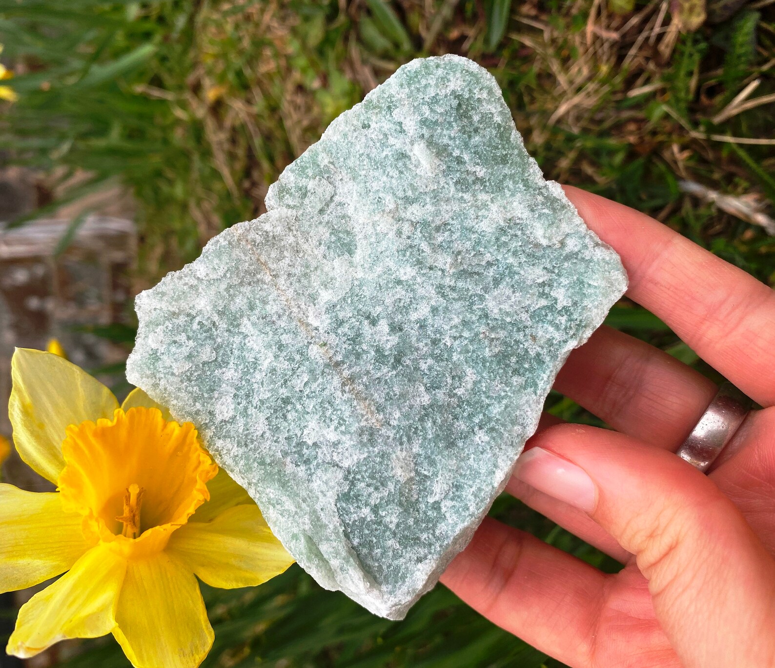 Raw Aventurine Chunk Green Aventurine Rough Aventurine | Etsy UK