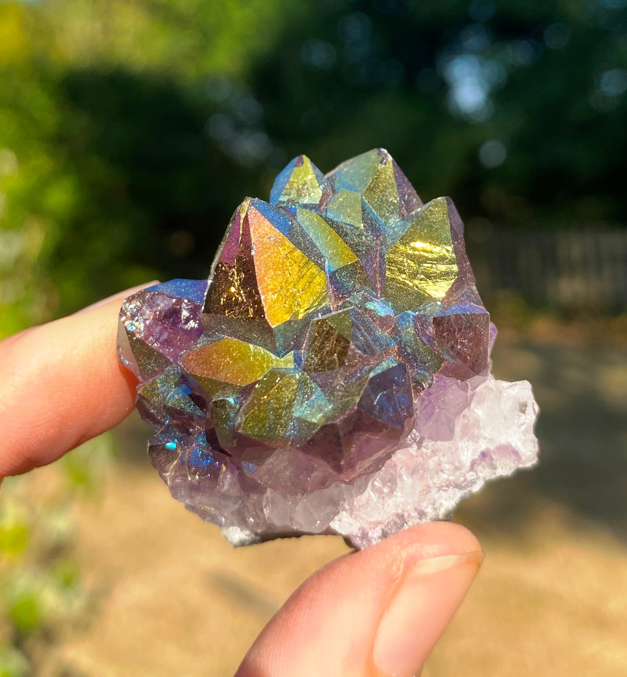 Fire Crystal Raw Crystal Cluster Flame Crystal Points - Etsy UK