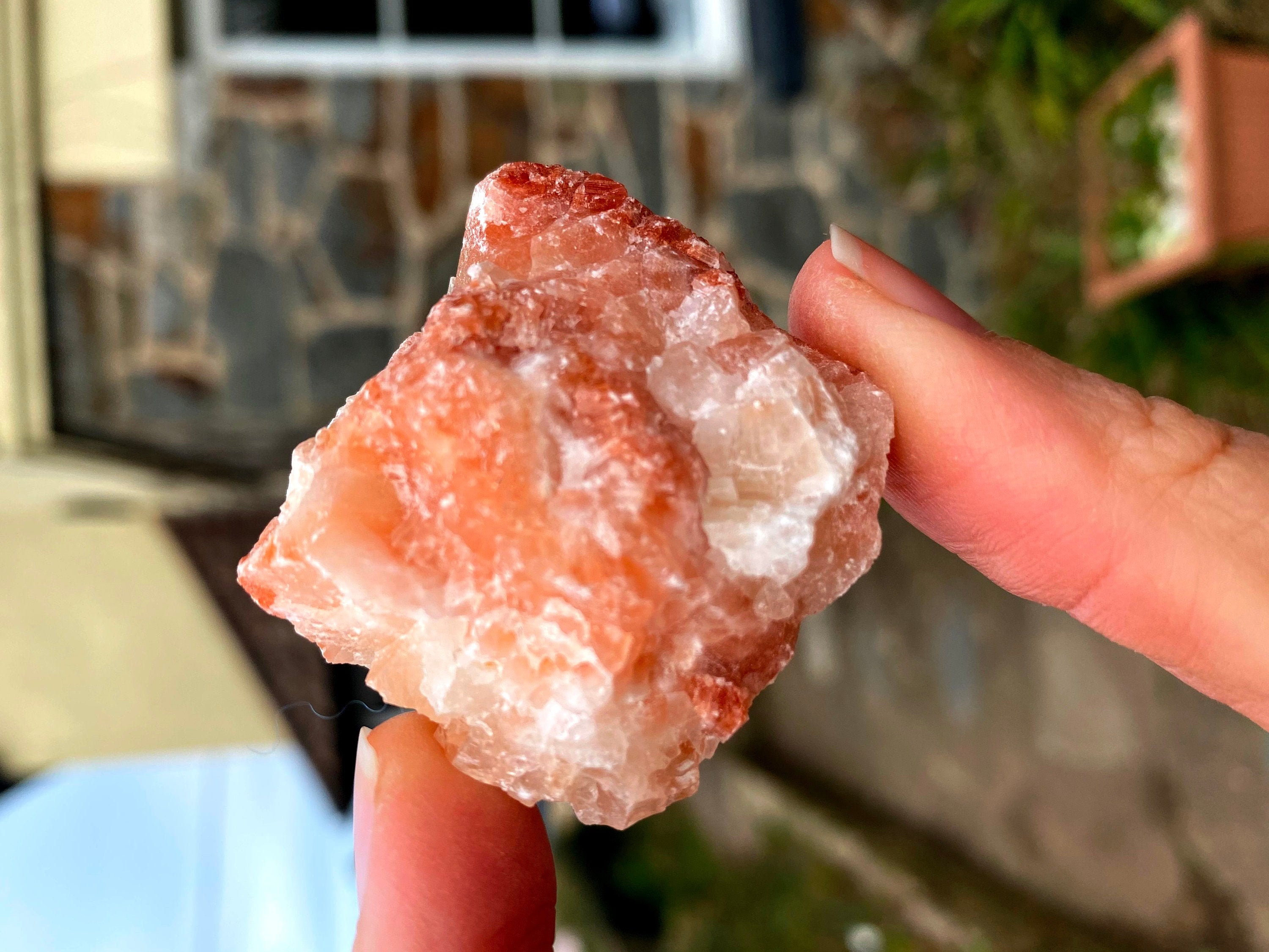 Red Calcite Raw