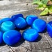 Blue Cat's Eye Pocket Protection Stone Blue Cat's - Etsy UK