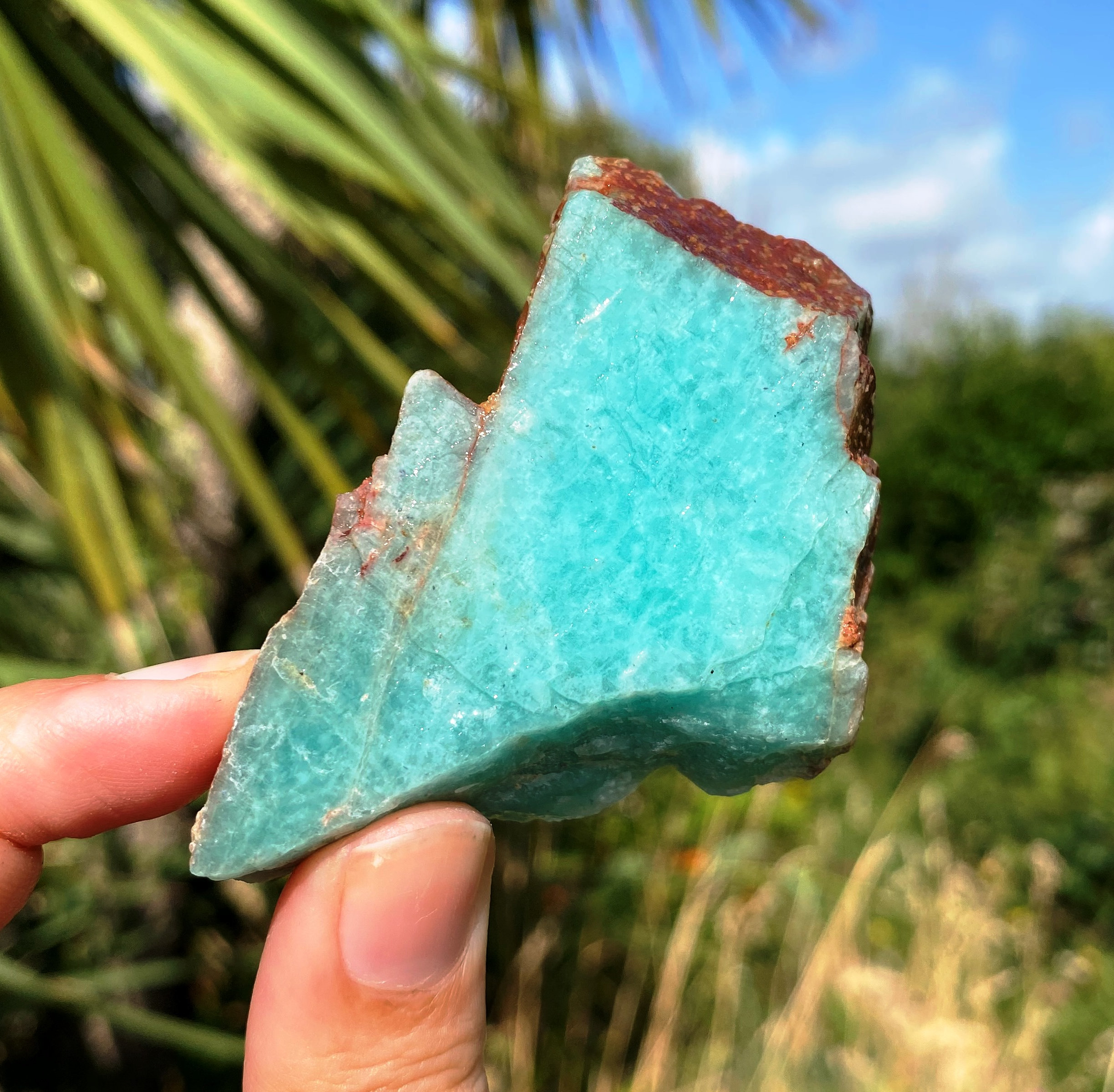 Ocean amazonite rough amazonite raw crystal raw amazonite | Etsy