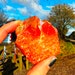Fire Crystal, Raw Crystal Cluster, Flame Crystal Points, Dragon Breath ...