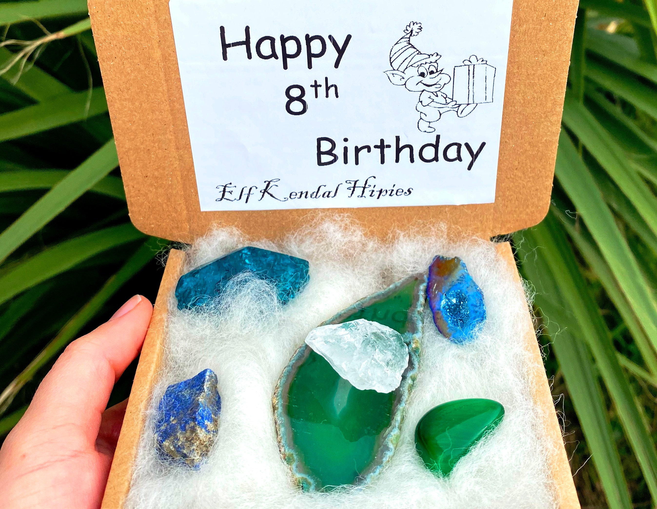 Happy Birthday Crystals Children's Crystals Uk Crystals - Etsy UK