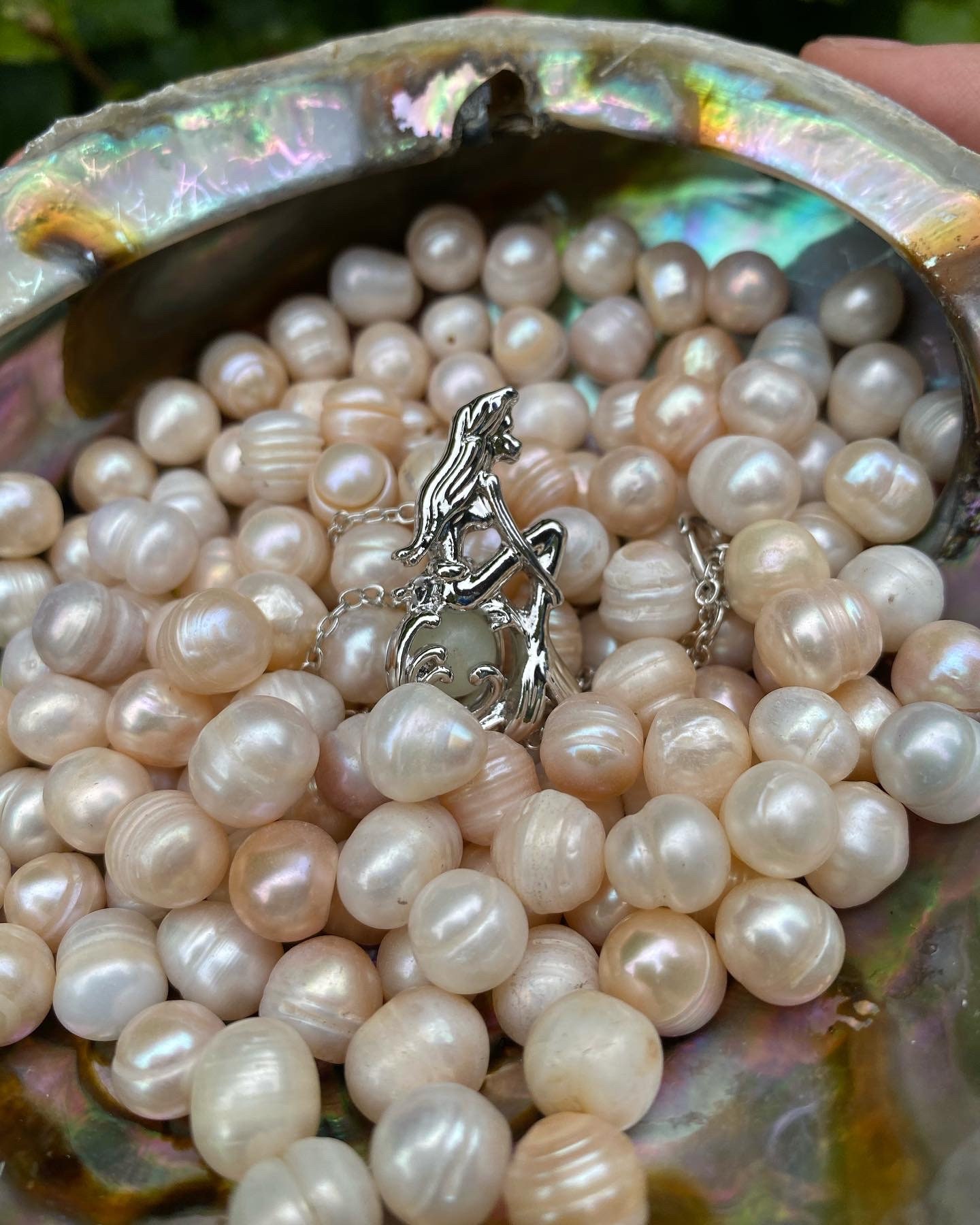 Full Pearl Stone Real Pearl Stones Water Pearls Uk Follow - Etsy UK