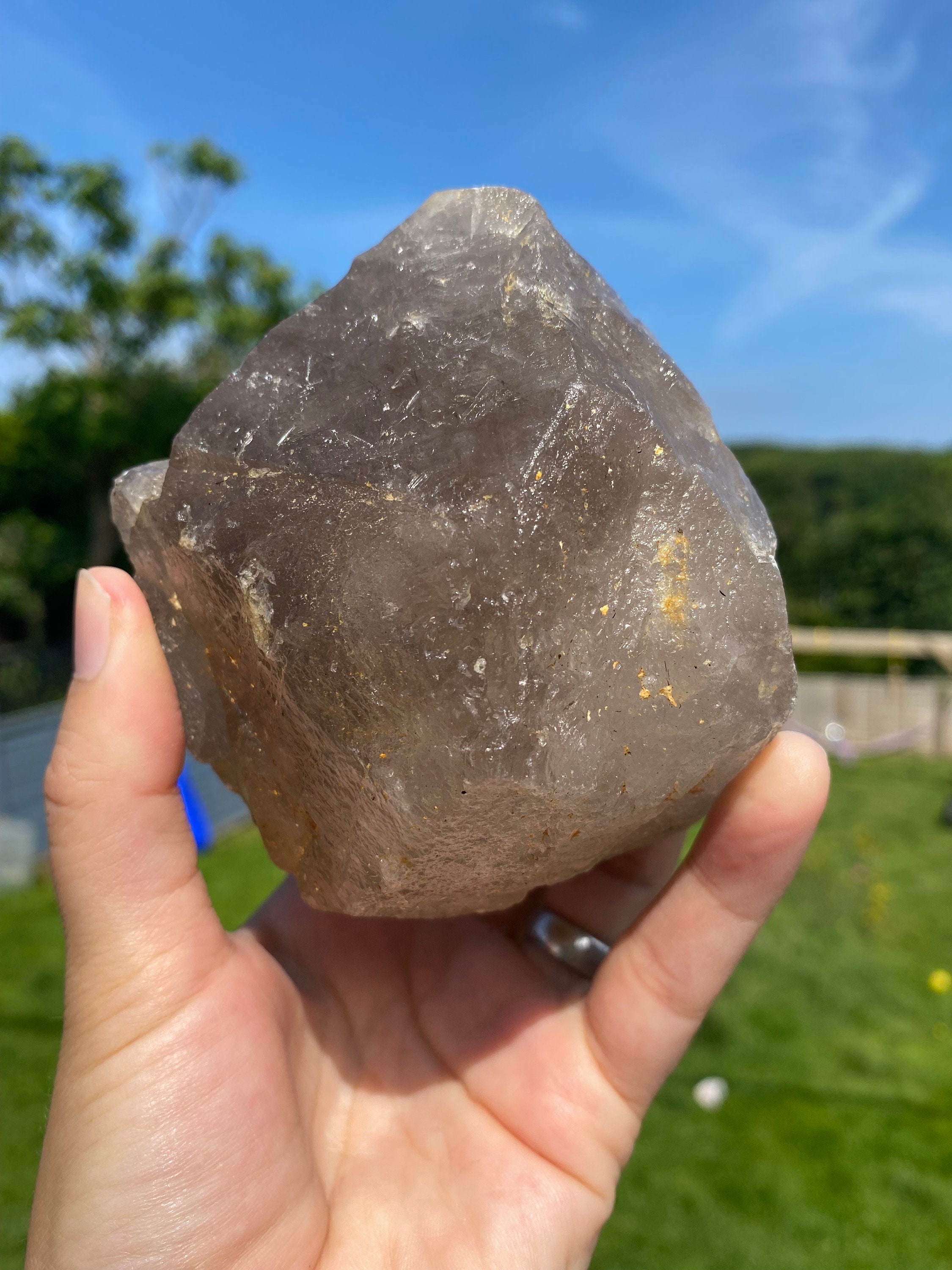 Rough Smokey Quartz Boulder Raw Smokey Quartz Rough Smoky - Etsy Singapore