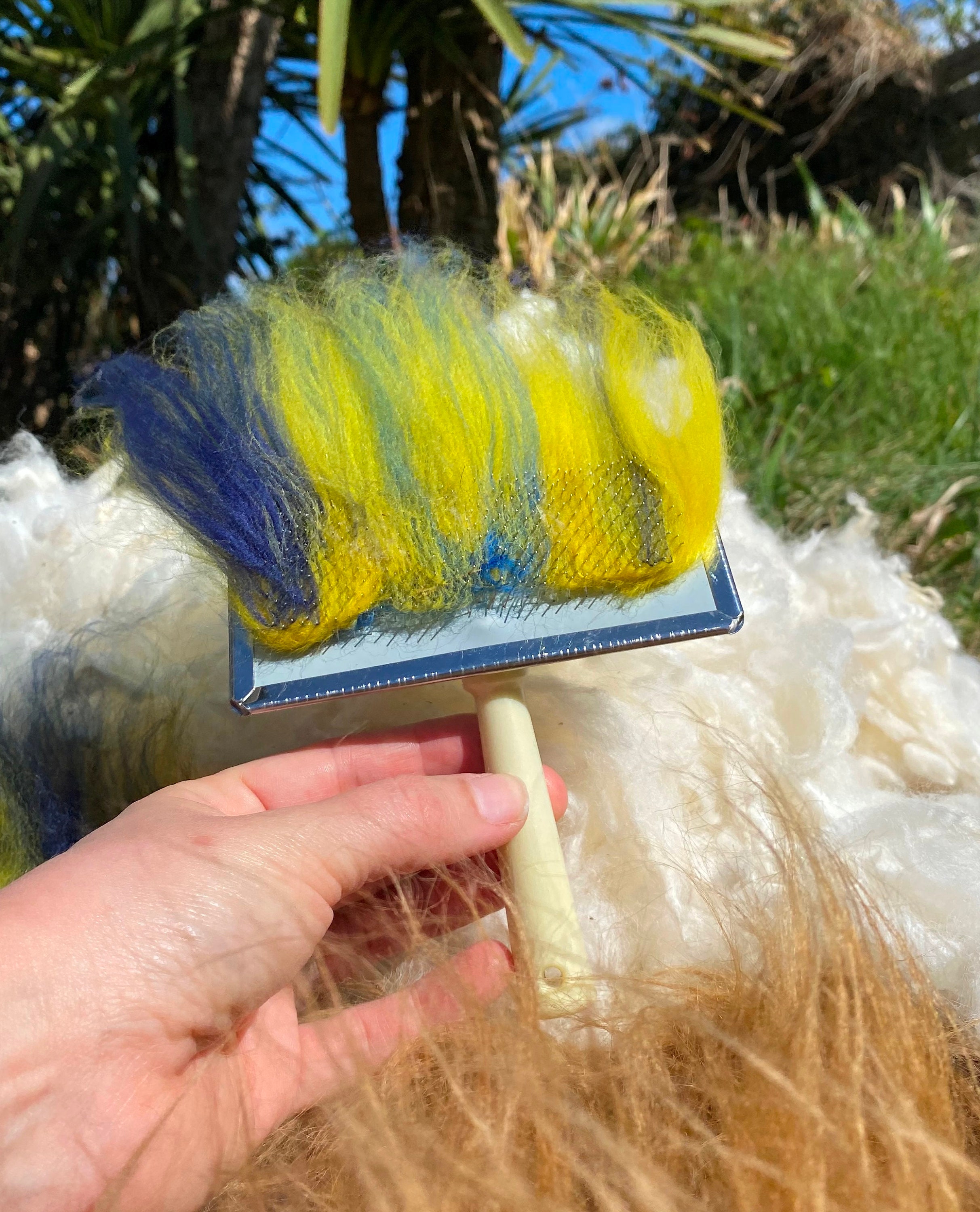 Hand Carder Wool Carder Fleece Comb Wool Comb Fleece Tamer - Etsy Australia