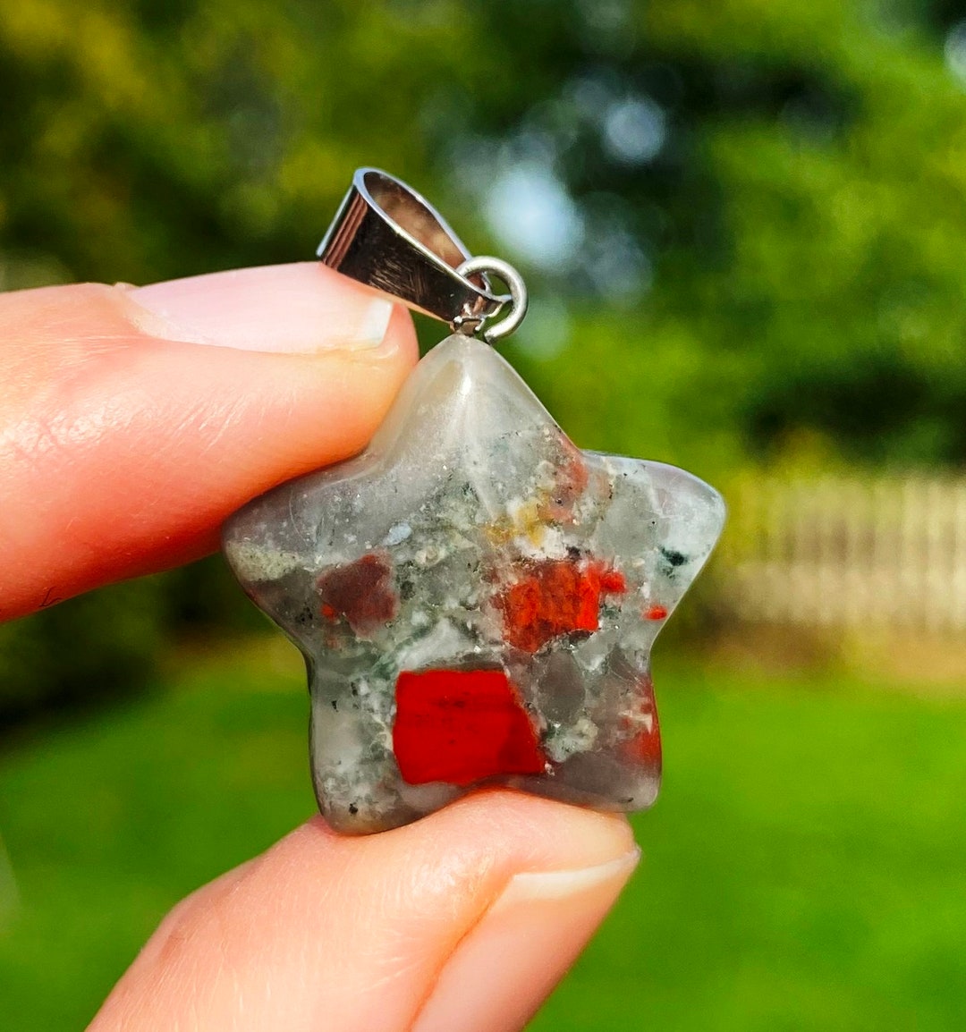 Crystal Star Necklace Pendant Gemstone Star Pendant, Christmas Star ...