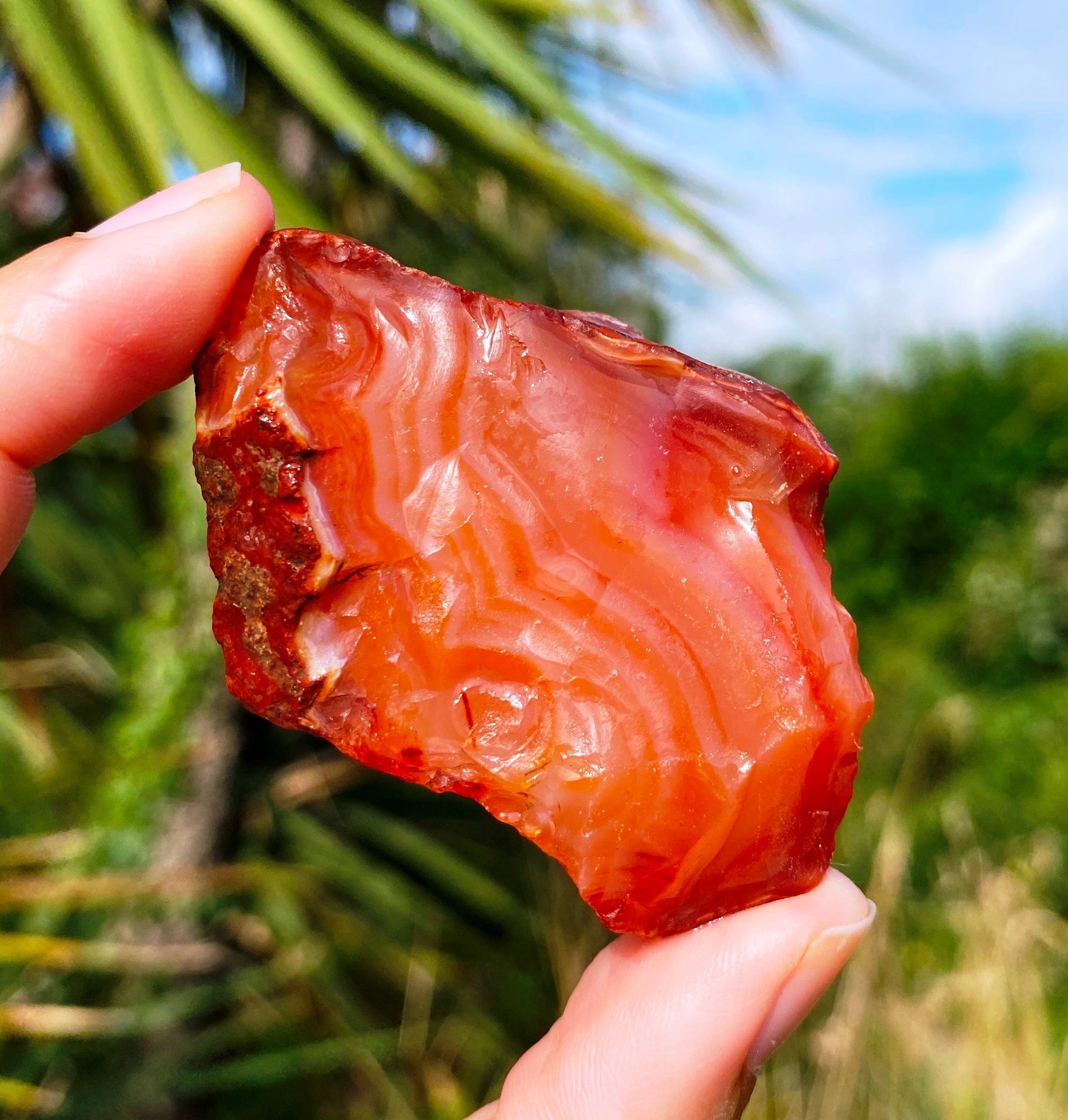 Rough Carnelian Raw Carnelian raw crystal orange Natural | Etsy