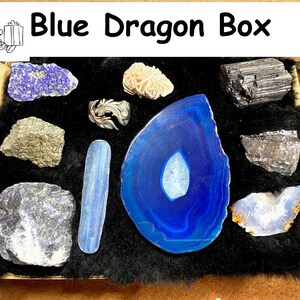 Vampire Geode Box, Vampire Witchy Box, Red Crystals Spooky Goth Crystal ...