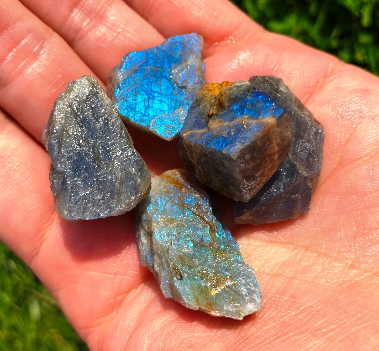 Raw Labradorite Raw Natural Labradorite Real Labradorite - Etsy