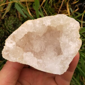 Large Geode Glow in Dark, Glow Positive Energy Rock, Raw Crystal ...