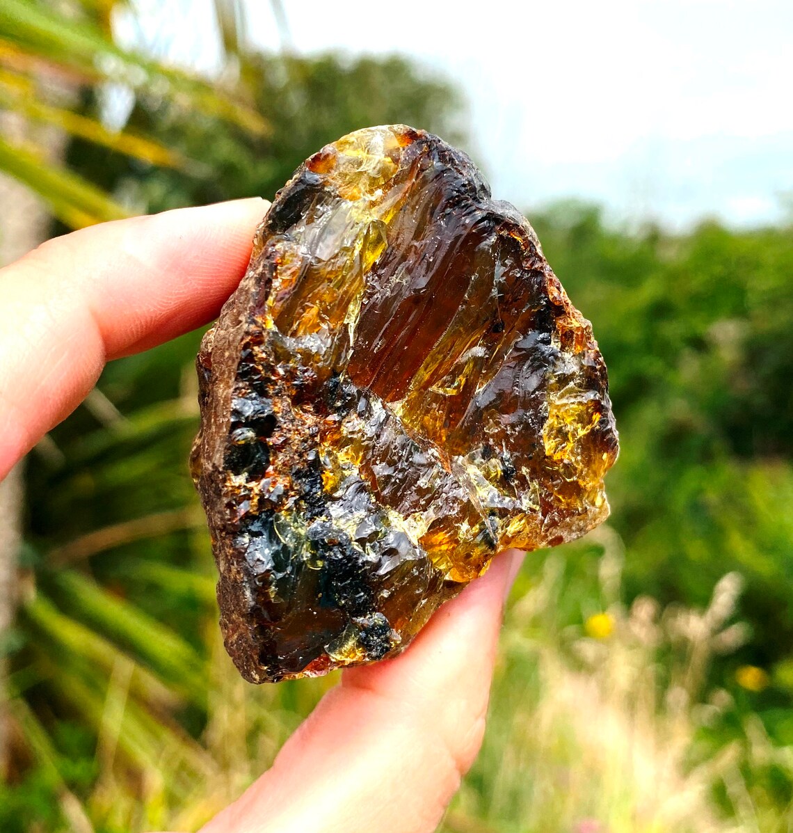 Black amber raw amber raw crystal amber raw black amber | Etsy